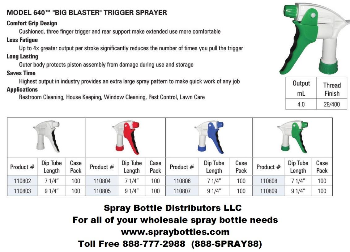 Spray Bottle Distributors LLC, Trigger Sprayers