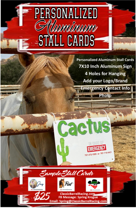 Stall Cards Stall Cards