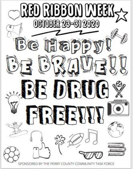 Red Ribbon Week Coloring Contest