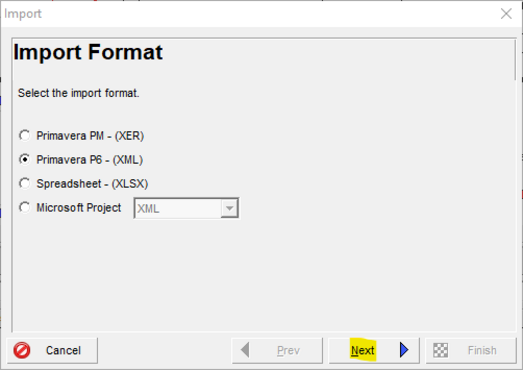 Importing & Exporting XER & XML Files in Primavera P6 Importing & Exporting XER & XML Files in Primavera P6
