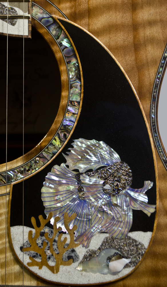 Harvey Leach inlays - Custom Inlays, Musical Instrument