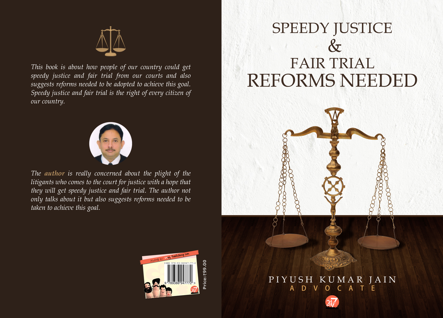 Law Book Cover Design