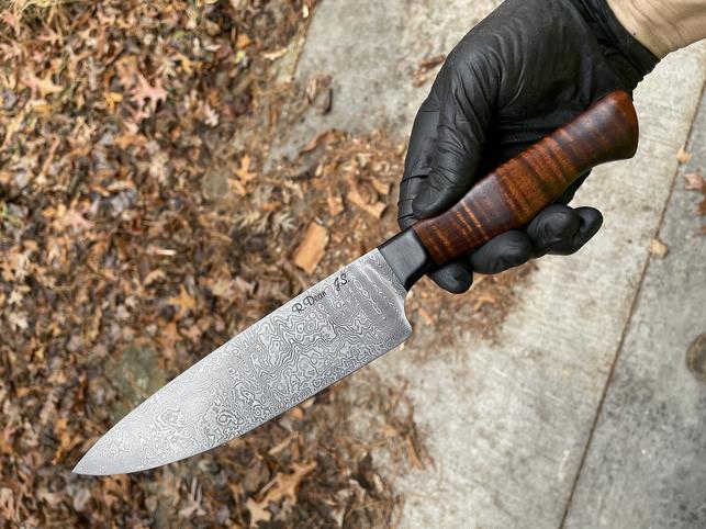Damascus Knife, Custom Knives - Rudy Dean - Harrisonburg, Va