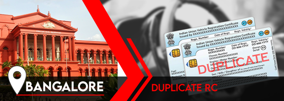 Duplicate RC card Bangalore | Duplicate RC Bangalore | RC book lost ...