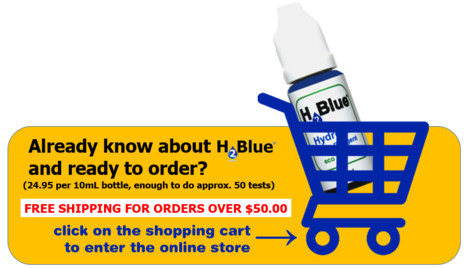 H2 Sciences Inc., Manufacturer of H2Blue Hydrogen Water Test Reagent