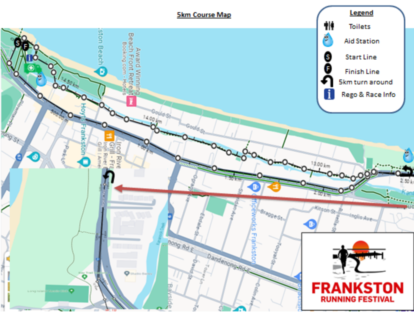 COURSE MAP FRF