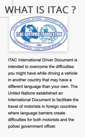 International Driver License Document - International Driver License