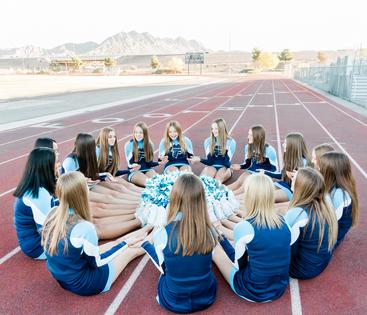 2017-2018 JV Cheer Team