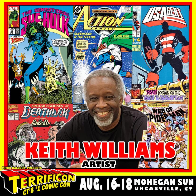 COMIC BOOK CREATOR GUESTS for TERRIFICON CONNECTICUT'S Comic Con at ...