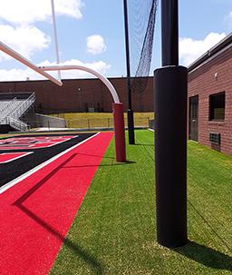 The Windscreen Factory - Field Goal Post Padding, Dugout Rail Padding ...
