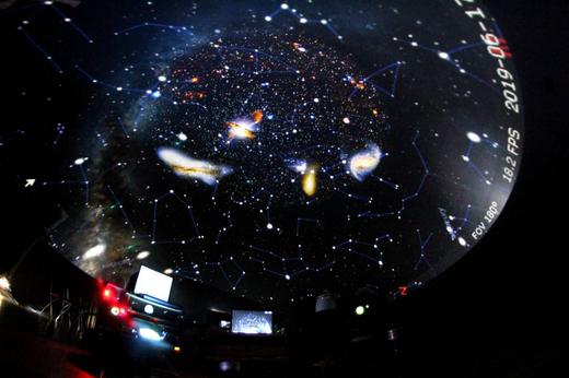 Astronomy Roadshow Planetarium, Largest mobile dome in the UK