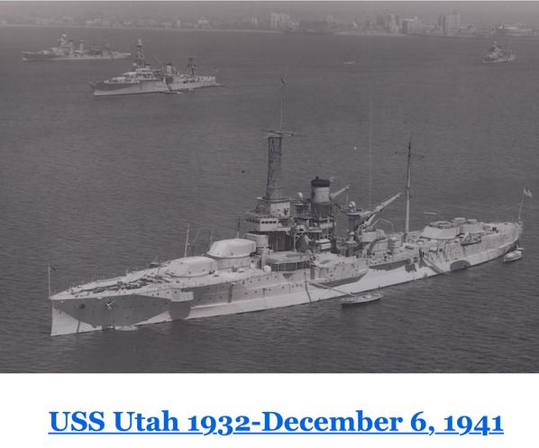 History of USS Utah BB-31/AG-16