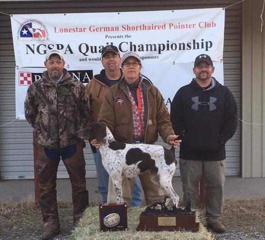NGSPA Quail Championship Placements 2016