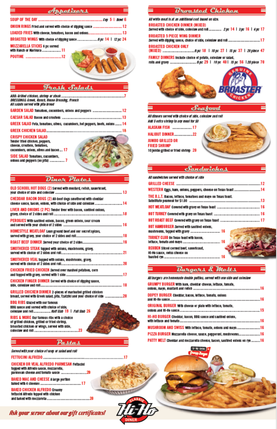 Howard Menu