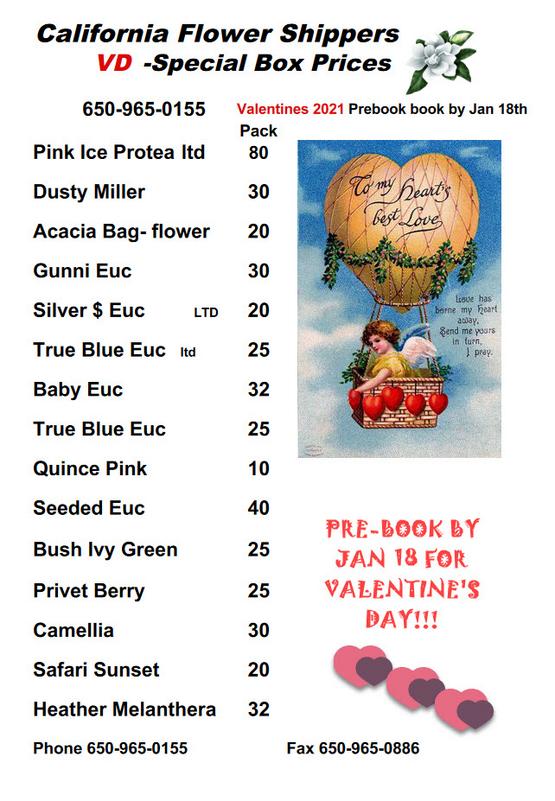 California Flower Shippers, Inc. Home Page