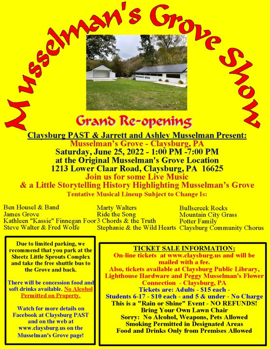 Musselman's Grove Show 2022