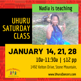 Uhuru African Dance Class