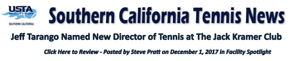 Jack Kramer Club in Los Angeles, California