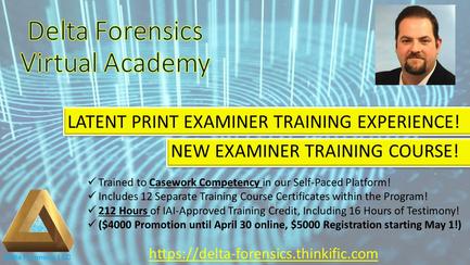 Delta Forensics - Online Training, Forensic Training