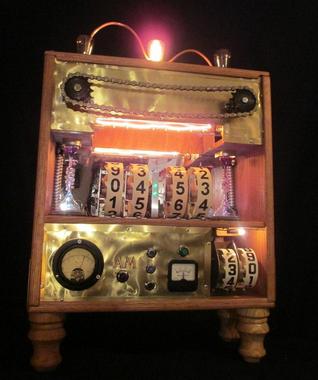 Animated electro mechanical clocks