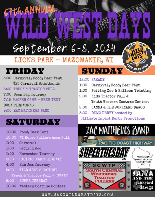 Home [www.mazowildwestdays.com]