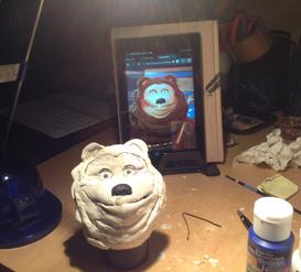 Small unique animatronics and amusement machines