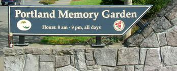 The Portland Memory Garden - Portland, Oregon