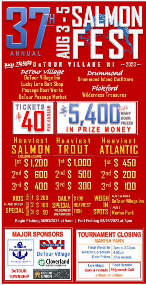 Salmonfest DeTour Village MI