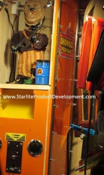 Small unique animatronics and amusement machines