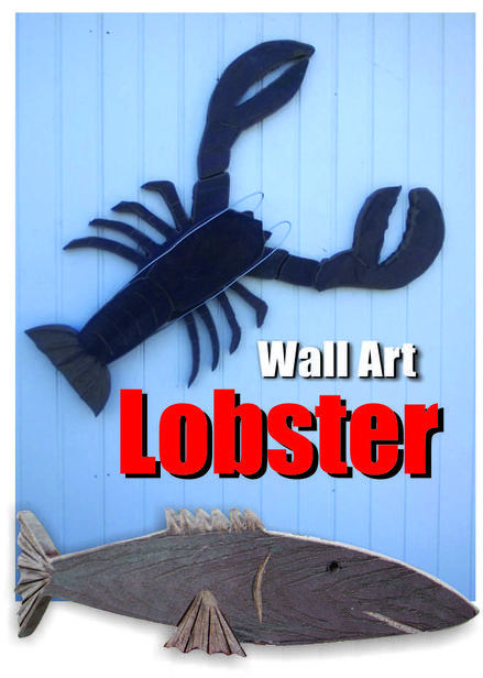 Fence Fish Nautical Outdoor Art