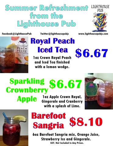 Entertainment, pub food - Lighthouse Pub