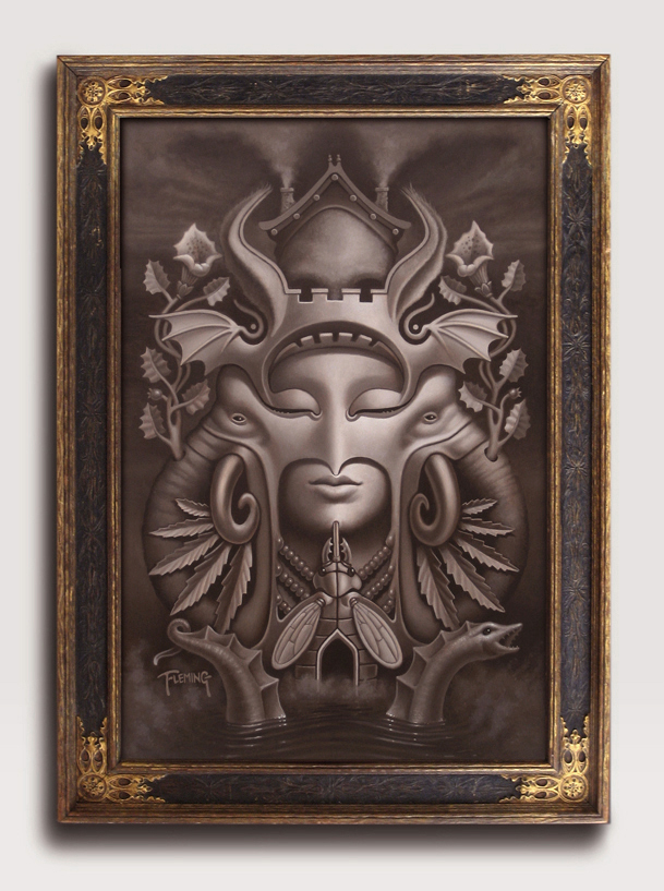 Paintings by Dean Fleming