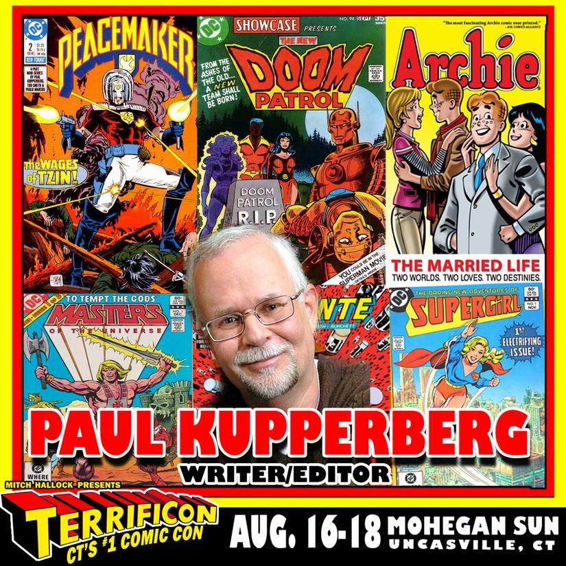 COMIC BOOK CREATOR GUESTS for TERRIFICON CONNECTICUT'S Comic Con at ...