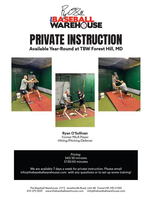 The Baseball Warehouse - Private Instruction