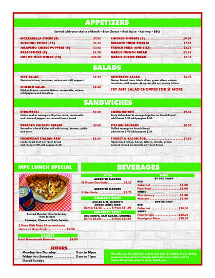 Home [www.millerpizza.net]