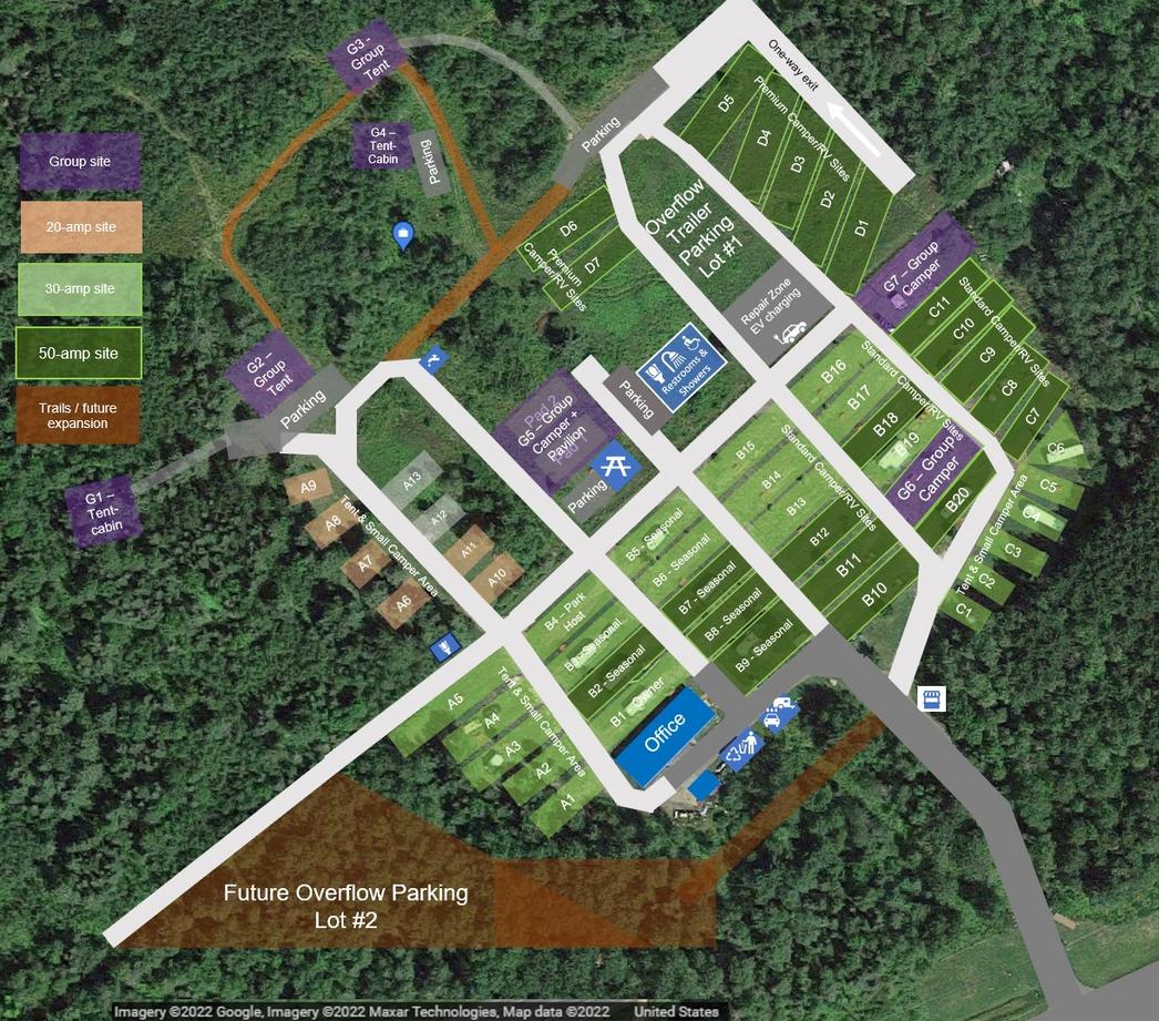 Campground map