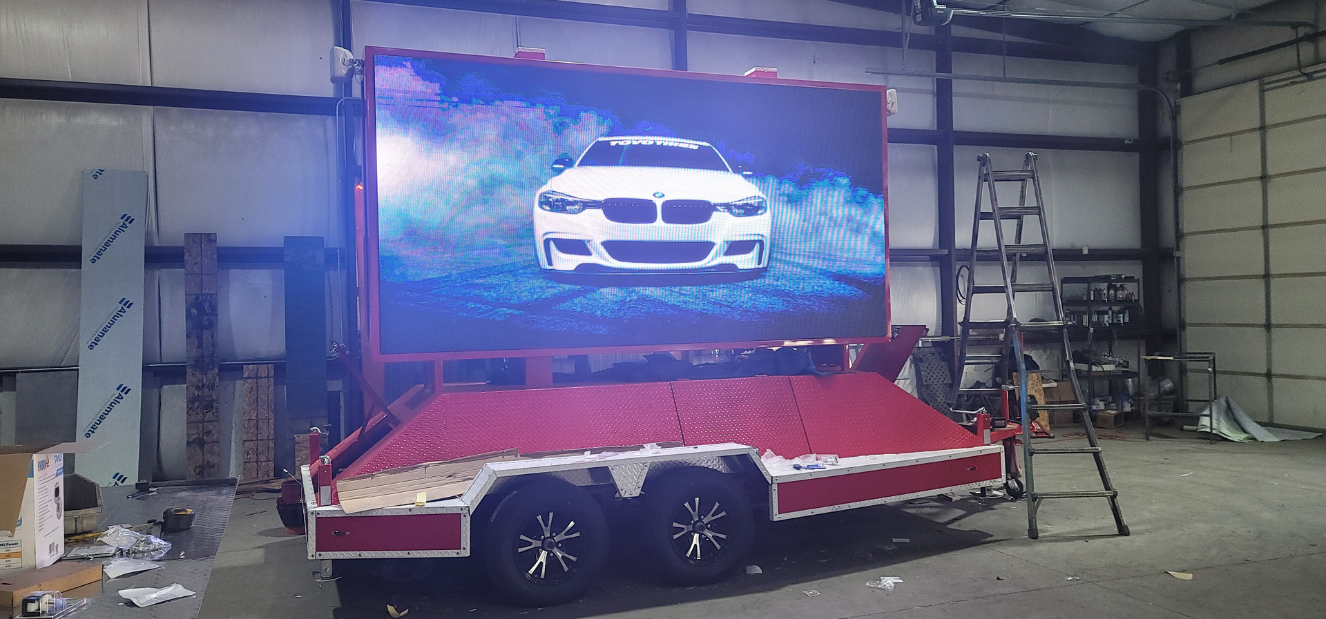 LED Billboard Trailer - Ownyourbillboard