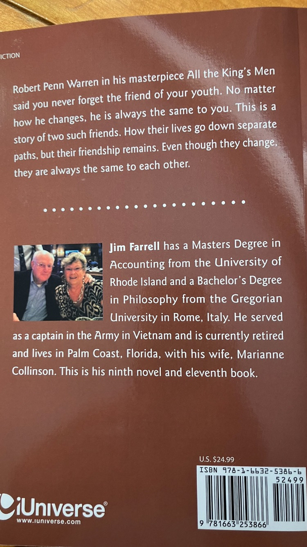 Welcome [www.jimfarrellauthor.com]