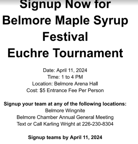 Belmore Maple Syrup Festival