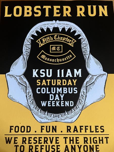 Upcoming Events - Fifth Chapter MC Finger Lakes NY