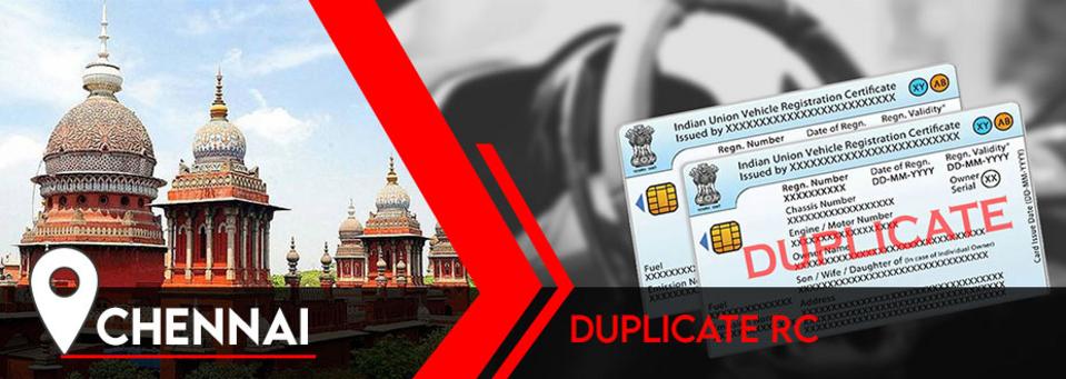 Duplicate RC book online in Chennai | RC book lost in Chennai