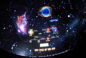 Astronomy Roadshow Planetarium, Largest mobile dome in the UK