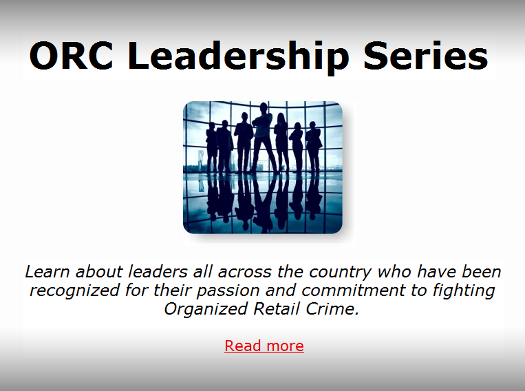 Organized Retail Crime Resource Center - Online