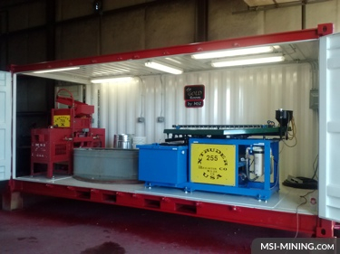 Gold Shaker Table | Xtruder 255 | MSI Mining Equipment | Gold Recovery ...