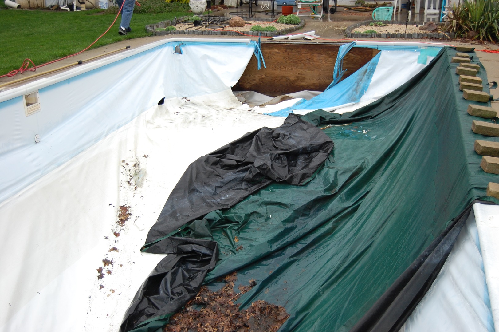 Wood Wall Nightmare- Restoration – Nautilus Pools