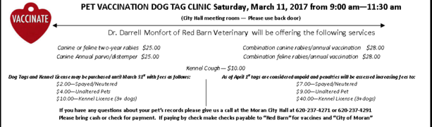 City of Moran, Kansas