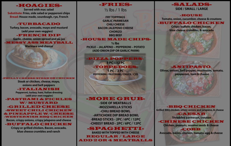 Out of the Park Pizza - Pizza, Wings, Salad