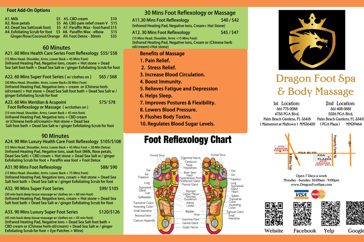 Massage - Dragon Foot Spa & Massage