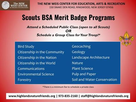 Scouts BSA & Cub Scout programs