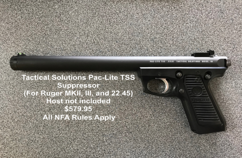 NFA Items For Sale